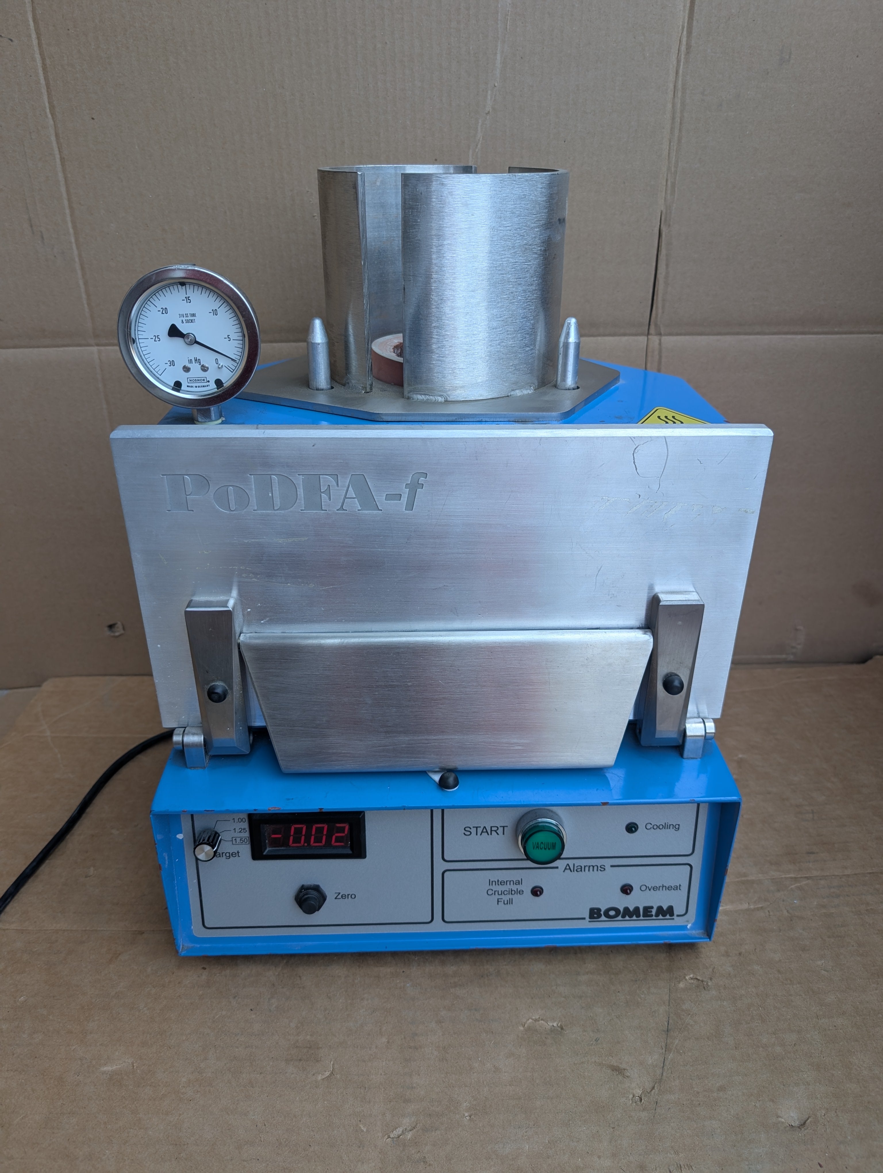 ABB Bomem PoDFA Portable Aluminum Die Cast Analysis System + Many Part