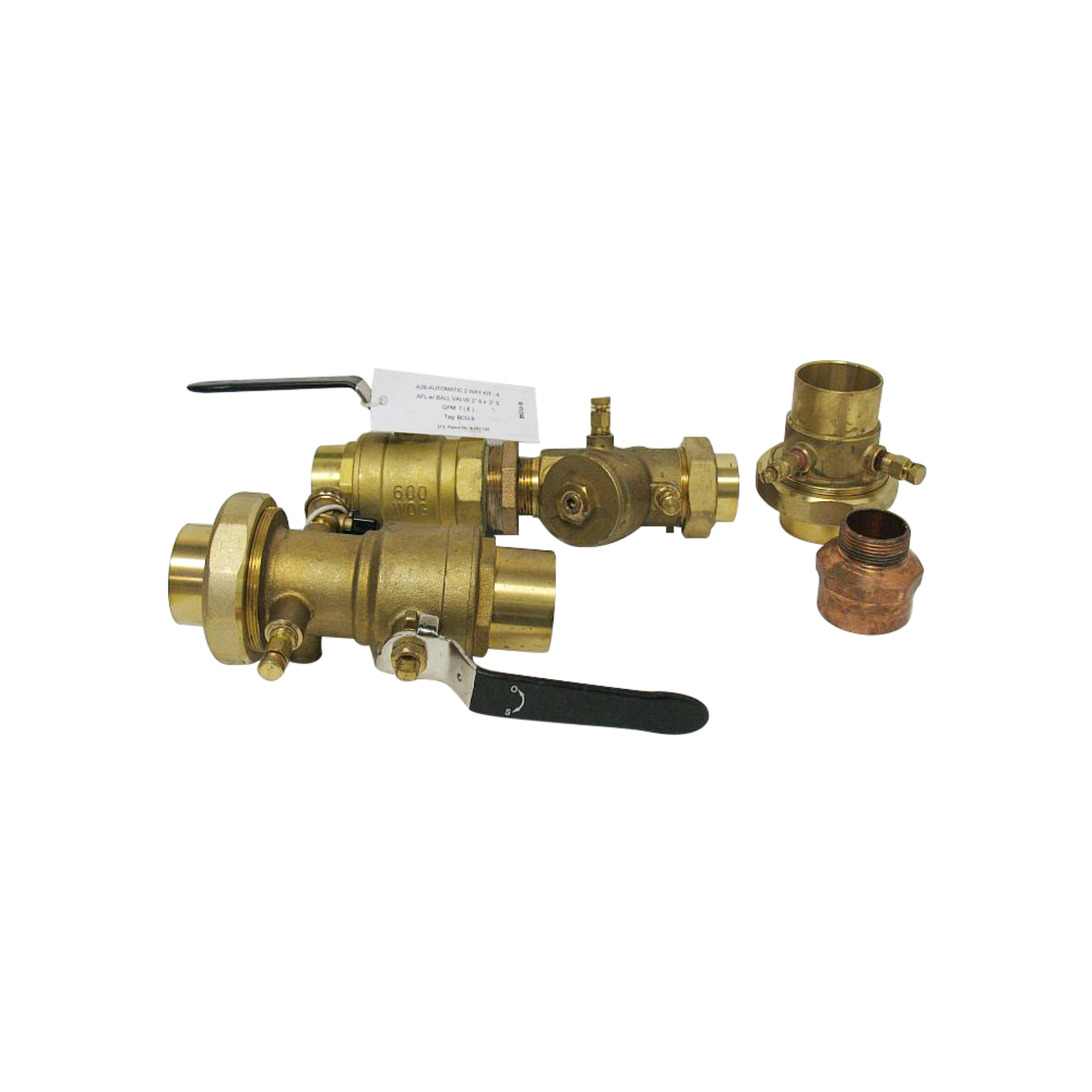 Pro Hydronic A2B Automatic 2 Way Coil Hookup Kit 2", New